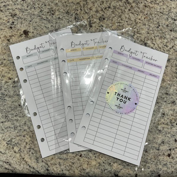 Budget Binder Custom Cash Envelope Labels Cash Stuffing Binder ...