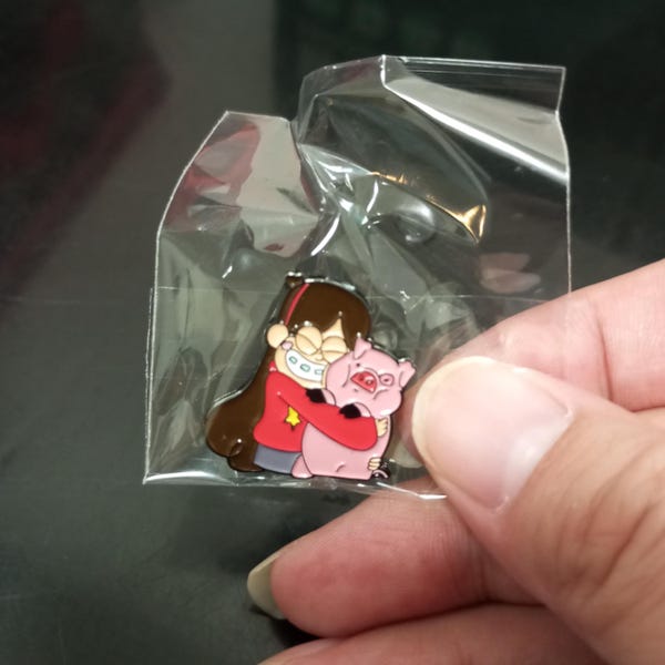 Gravity Falls Waddles Animation Pins Mystery Enamel Pins Cute Enamel Pins Set Cartoon Lovers ...