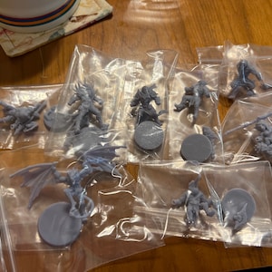 Box of Minis Dnd Dungeons and Dragons Tabletop Gaming | Etsy