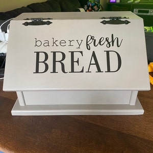 Bread Box, Farmhouse Kitchen Bread Box, Wooden Kitchen Storage, Onion ...