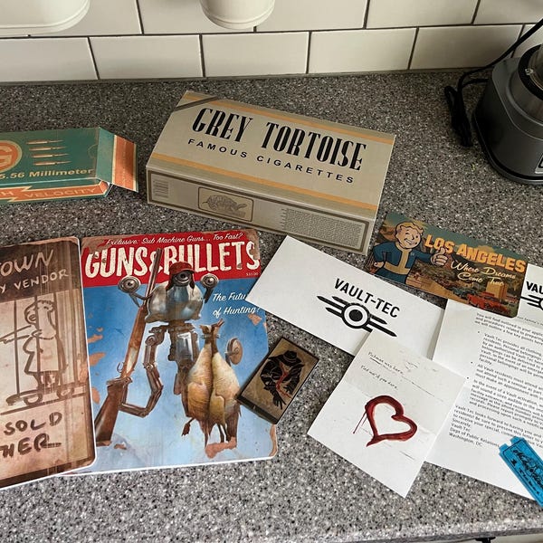 Un-official Handmade Fallout 4 - Cardboard Box Props - Etsy