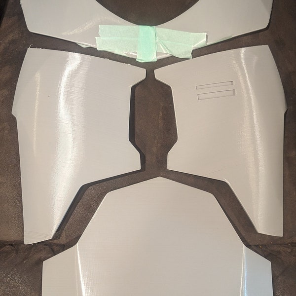 Jango Fett | Armor | Helmet | Jetpack | Plaster | Star Wars | 3d Model ...