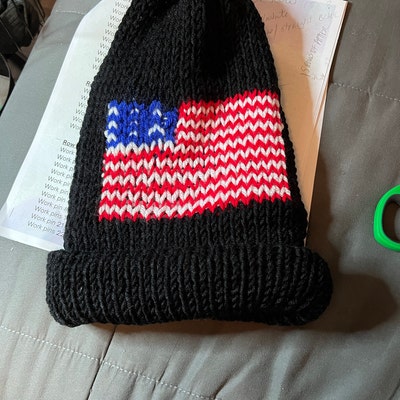 Playful Dog Paw Print Knit Hat Pattern for Circular Knitting - Etsy