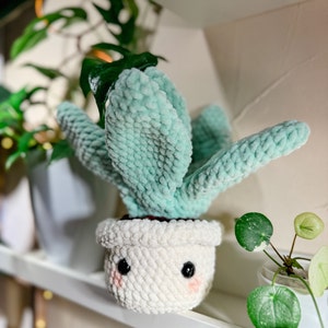 Potted Plant Friend PDF Crochet Pattern crochet Plant, Amigurumi Plant ...