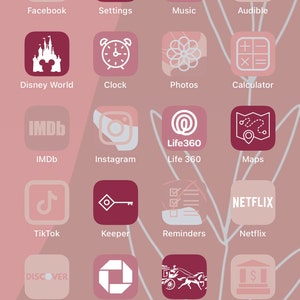 3,000,000 Ios14 App Icons, Neutral Pink Aesthetic Widget Ios 15 Cover ...