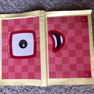 Numberblocks Math Cubes 0-10, Total 56 Pcs, Educational Blocks. Include ...