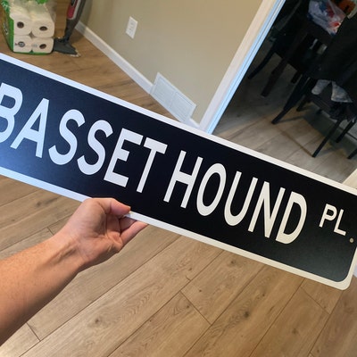 Basset Hound, Basset Hound Gift, Basset Hound Sign, Dog Lover Gift ...