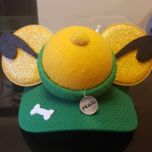 Disney Pluto Hat, Mini Hat, Headband, Disney Hat, Pluto the Dog, Disney ...