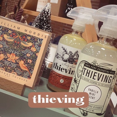 Thieves Cleaner Label Household Cleaner Spray Bottle Label All Purpose ...