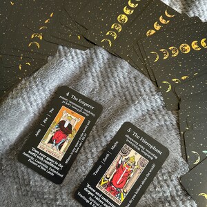 SAME DAY SHIPPING Tarot Deck Pink White Oracle Card Deck Deck of Many ...