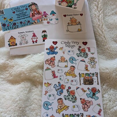 Balloons Cute Functional Icon Reminder Stickers, Planner, Bullet ...