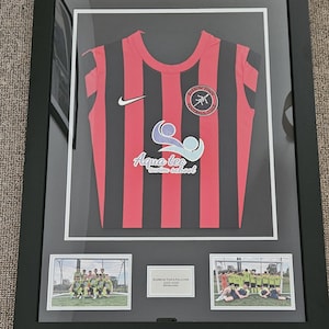 Football Shirt Framing Kit Large. Black and Silver With Free ...