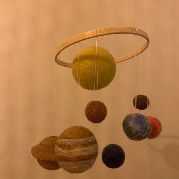Big Set of Planets Mobile,solar System Mobile, Cosmos Education Toy ...