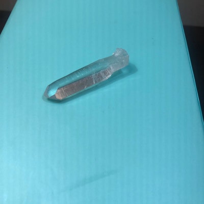 Silver Light Channel Lemurian Quartz Clear Single Point Crystal From ...