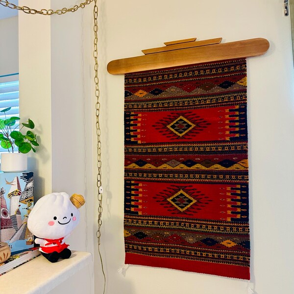 Quilt, Rug or Textile Hanger, Compression Hanger, Rustic, Rugs ...