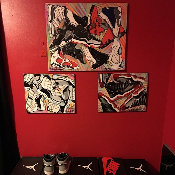 Golden Era - HIP HOP - Old School - Rappers - Handpainted - Canvas ...