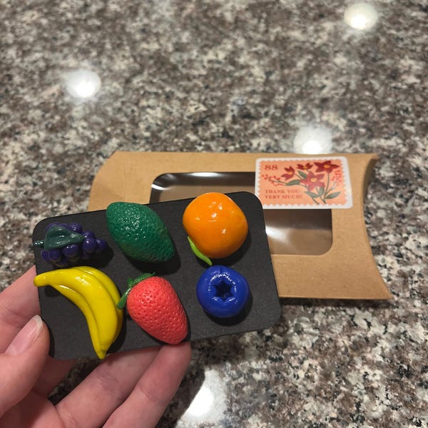 Set of 4 - Olive Magnets | Mediterranean Fridge Decor | Handmade ...