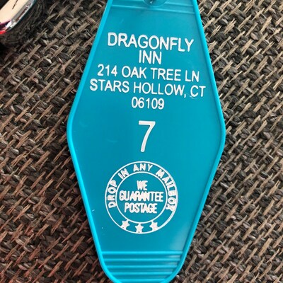 Dragonfly Inn Key Fob - Etsy