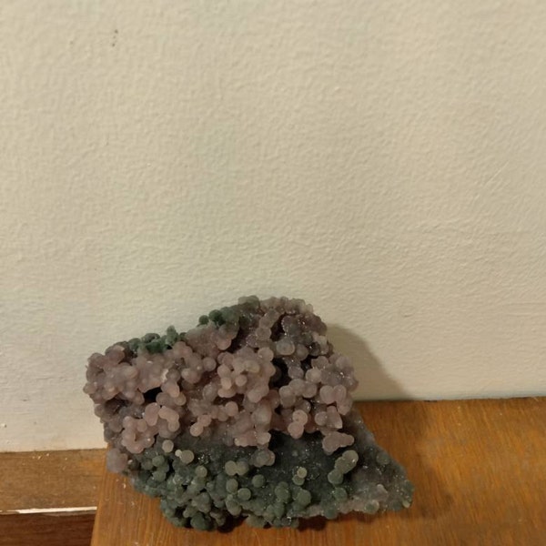 A Large Gorgeous Halite on Trona Pink Chalky Salt Mineral Specimen ...