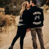 Til Death Do Us Part Custom Embroidered Jean Jacket Til Death Jacket ...