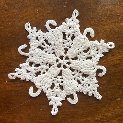 Frosty Tails Snowflake, Crochet Snowflake Pattern, PDF Digital Download ...