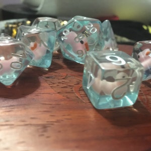 Koi Fish Dnd Dice Set for Dungeons and Dragons D20 TTRPG - Etsy