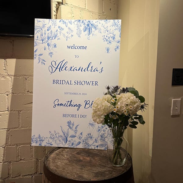 Wildflower Graduation Party Welcome Sign, Custom Wildflower Graduation ...