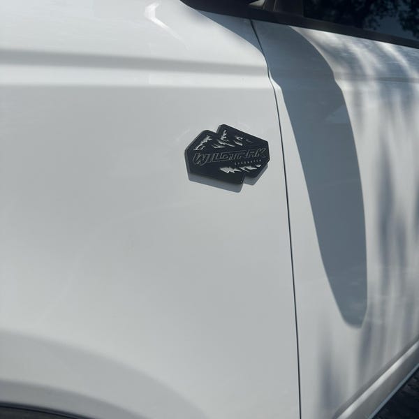 Bronco Badlands Sasquatch Badge / Emblem, Zinc Alloy, Not Plastic ...