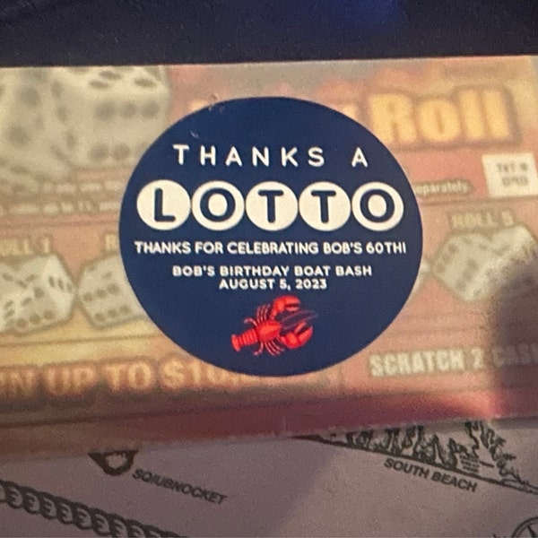 Graduation Favor Labels - 2025 Thank You Graduation Labels - Lotto ...