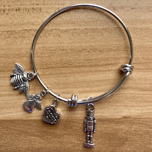 Build A Bangle Charm Bracelet Custom Bracelet Personalized Jewelry ...