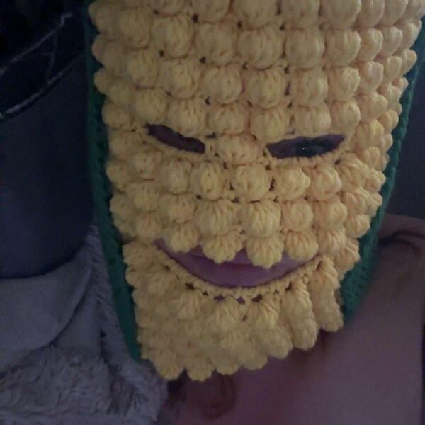 Crochet Corn Balaclava PDF DIGITAL DOWNLOAD Pattern - Etsy