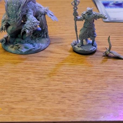 Cecaelia female Aquatic Monster Resin Miniature Dungeons and Dragons ...