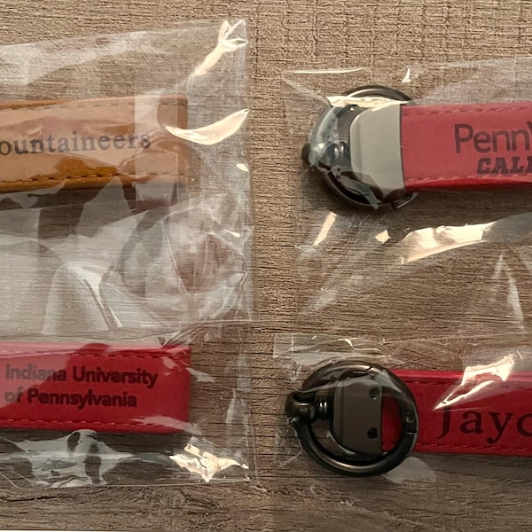 Custom University Logo Keychains Handmade Personalized GRADUATION Gift ...