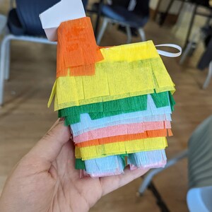 Donkey Mini Pinata DIY Donkey Pinata Party Favor Mini Pinata Plain ...