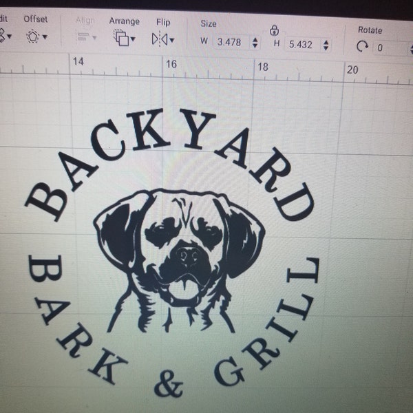 Puggle Svg, Dog Svg File for Cricut, Beagle Pug Mix Breed Clipart, Pet ...