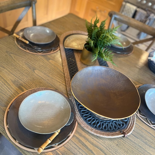 Bathroom Mat, Toilet Mat, Bath Mat Boho Style Mat, Colors: Navy Blue - Etsy