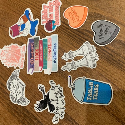 My House My Chair My Woman Sticker, Bookish Sticker, Fourth Wing, Iron ...