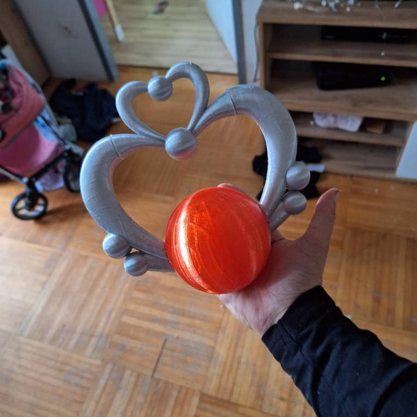 Lucifer Morningstar's Keyblade 3D Model Hazbin Hotel Cosplay - Etsy