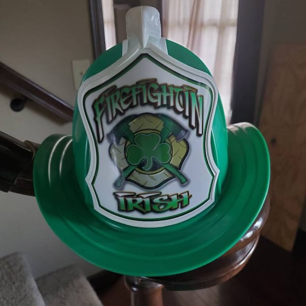 Irish Firefighter Fir Na Tine Men of Fire Decal 4" - Etsy