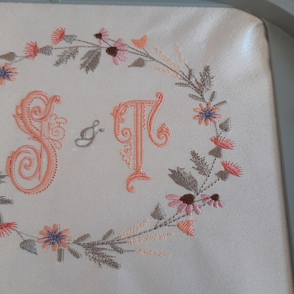 Victorian Alphabet Machine Embroidery Design- Antique Monogram Letter ...