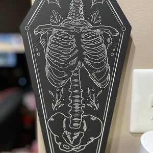 Monster Victorian Wall Plank Spooky Wall Art Goth Decor - Etsy UK