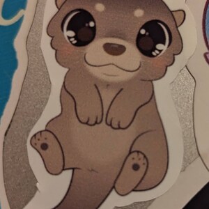 Kawaii Style Cute Fox Sticker - Etsy