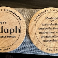 Custom Printed Wooden Nickels - Etsy