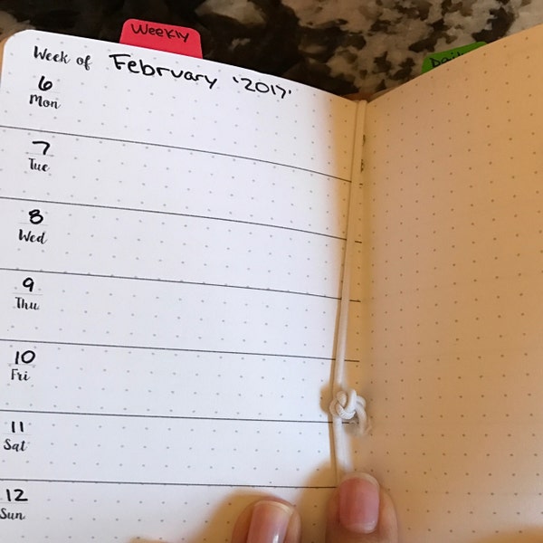 Midori Insert Weekly Calendar A5 Regular Wide B6 Personal A6 Pocket FN ...