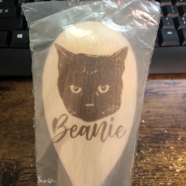 Funny Wooden Spoon Bout to Stir up Some Shit Laser Engraved Wood Spoon ...