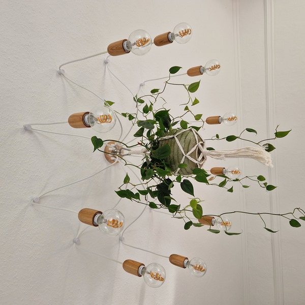 Hemp Rope Pendant Light With Knot Nautical Lighting Manila Rope Lamp ...