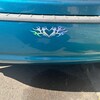 Car Tramp Stamp Vinyl Decal | Rearview Mirror Window Bumper Sticker ...