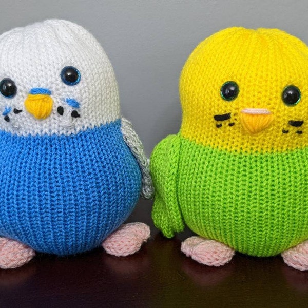 Pet Birds - Circular Knitting Machine Pdf Pattern - Sentro Addi Express ...