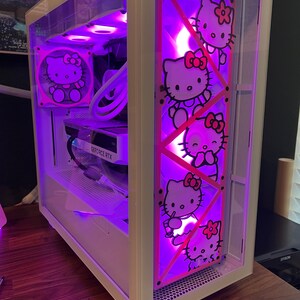 Sakura Miku QUAD Color Gaming Computer Fan Shroud / Grill / Cover ...