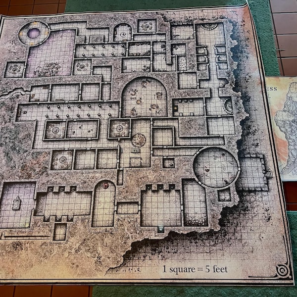 BG Descent Into Avernus Adventure Map Bundle Quality Prints on Matte ...